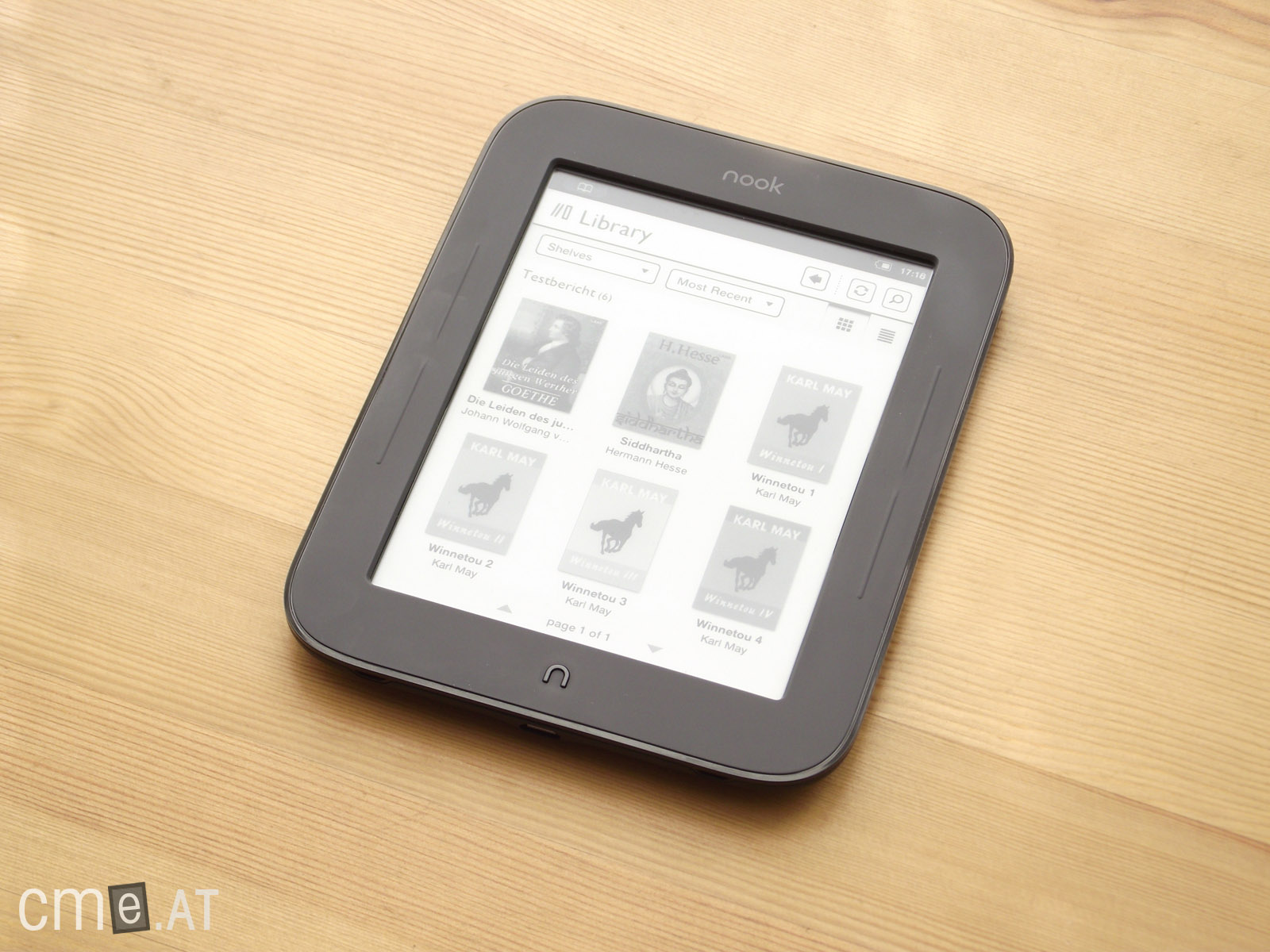 Barnes & Noble Nook Touch - ALLESebook.de