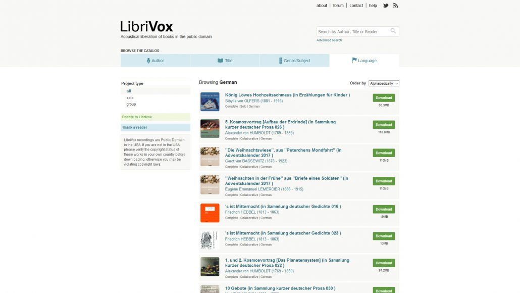 Kostenlose Hörbücher: Die besten gratis Quellen